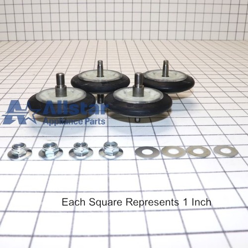 LG Dryer Drum Roller Kit (Set of 4) 4581EL2002L | eBay