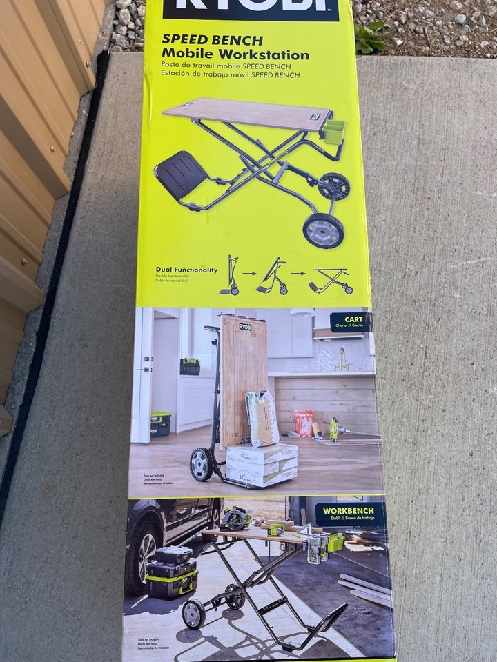 Ryobi STM202 SPEED BENCH Mobile Workstation Large 42" x 22" - New ...