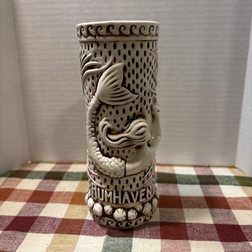 Tiki Rob Tall Rum Haven Mermaid 3D Siren Glazed Ceramic Tumbler | eBay