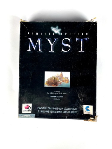 Myst PC Big Box PAL Complet testé et authentique | eBay