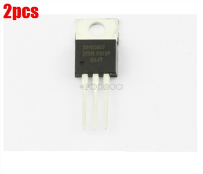 2Pcs IRFB3607PBF IRFB3607 IRF3607 Mosfet N-Channel 80A 75V tp | eBay