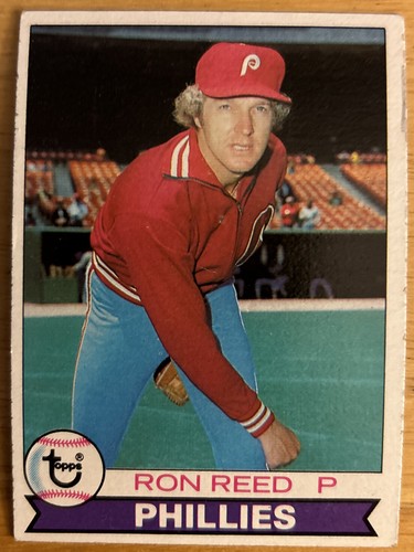 1979 Topps Ron Reed Baseball Card #177 Phillies Pitcher Low-Grade O/C ...