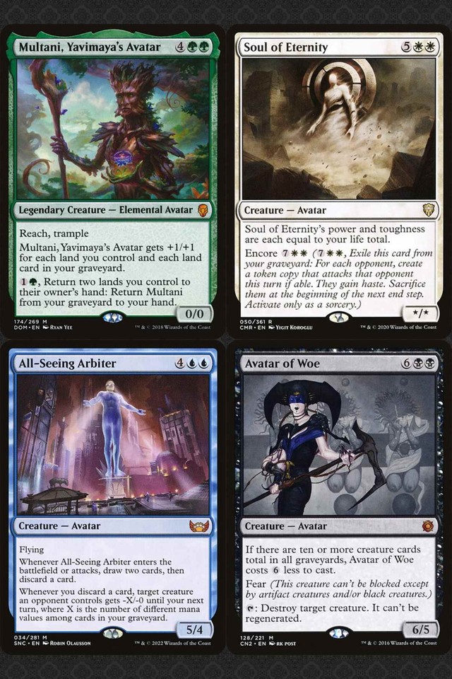 Progenitus AVATAR Commander Deck EDH Magic MTG Ready-to-Play Tribal 100 ...