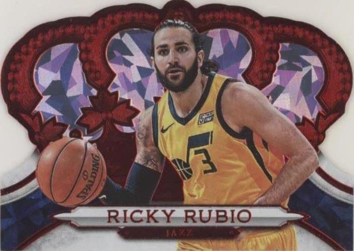 2018-19 Panini Crown Royale - Ricky Rubio #19 Red Crystal /49 for sale ...