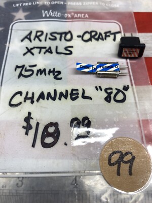 RC CRYSTAL FM / RX/TX / 75.790 /CH80 PreOwned / Works USA Shipped | eBay