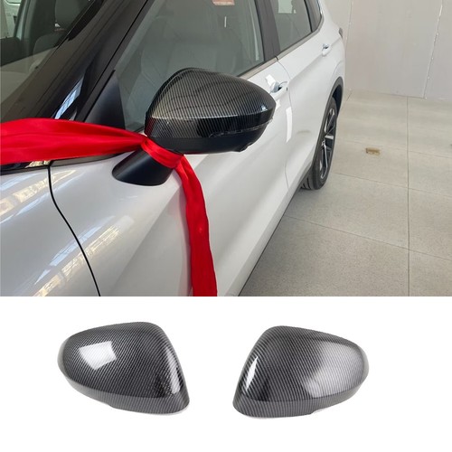 Carbon Fiber Side Mirrors Cover For 2024 Mitsubishi Outlander PHEV ...