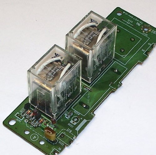 2 PCS lot - OMRON High Current 10A 12 volt DC coil DPDT relay 12V PC ...