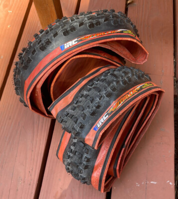 IRC Mythos XC Red 26 1.9 Folding Front Rear Pair Vintage Nos GT Ringle ...