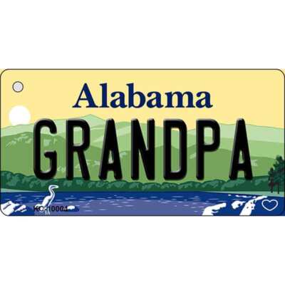 Grandpa Alabama Key Chain Metal Novelty KC-10004 | eBay
