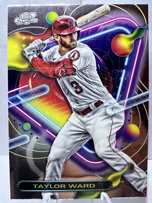 2023 Topps Chrome Cosmic Taylor Ward Base #87 - Los Angeles Angels | eBay