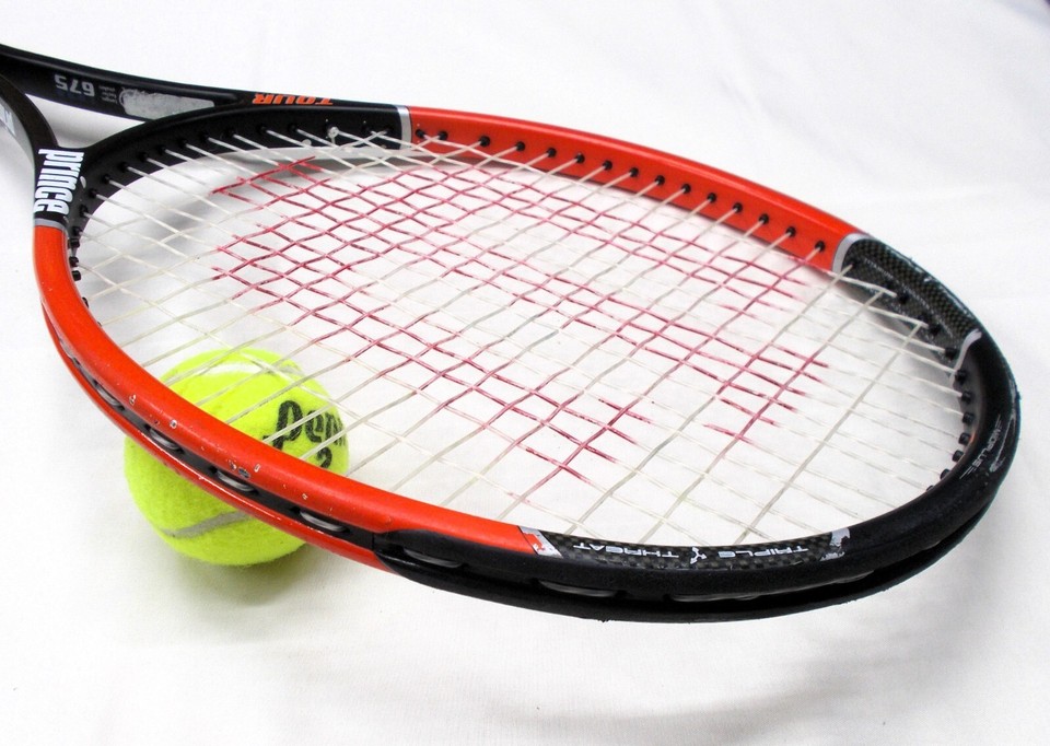 PRINCE DIABLO TOUR SERIES MIDPLUS TRIPLE THREAT TENNIS RACQUET, 100 sq ...