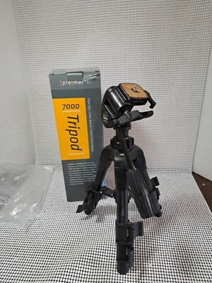 Table-Top Camera Tri-Pod ProMaster 7000 # 2489 With Box | eBay