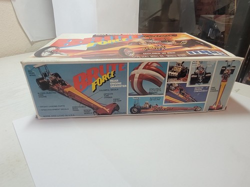 Vintage MPC "Brute Force" Rear Engine Dragster Model Kit 1980 Unbuilt 1 ...