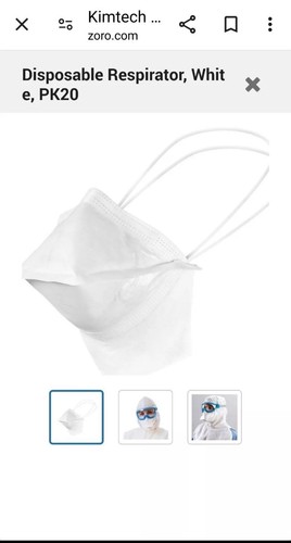 ( Case of 200 ) Kimtech M3 certified sterile face mask 62483 ISO 3. New ...