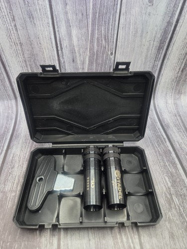 Benelli Beretta Citadel Mobil Choke Tube Set of 2 w/ Case 12 Gauge F ...