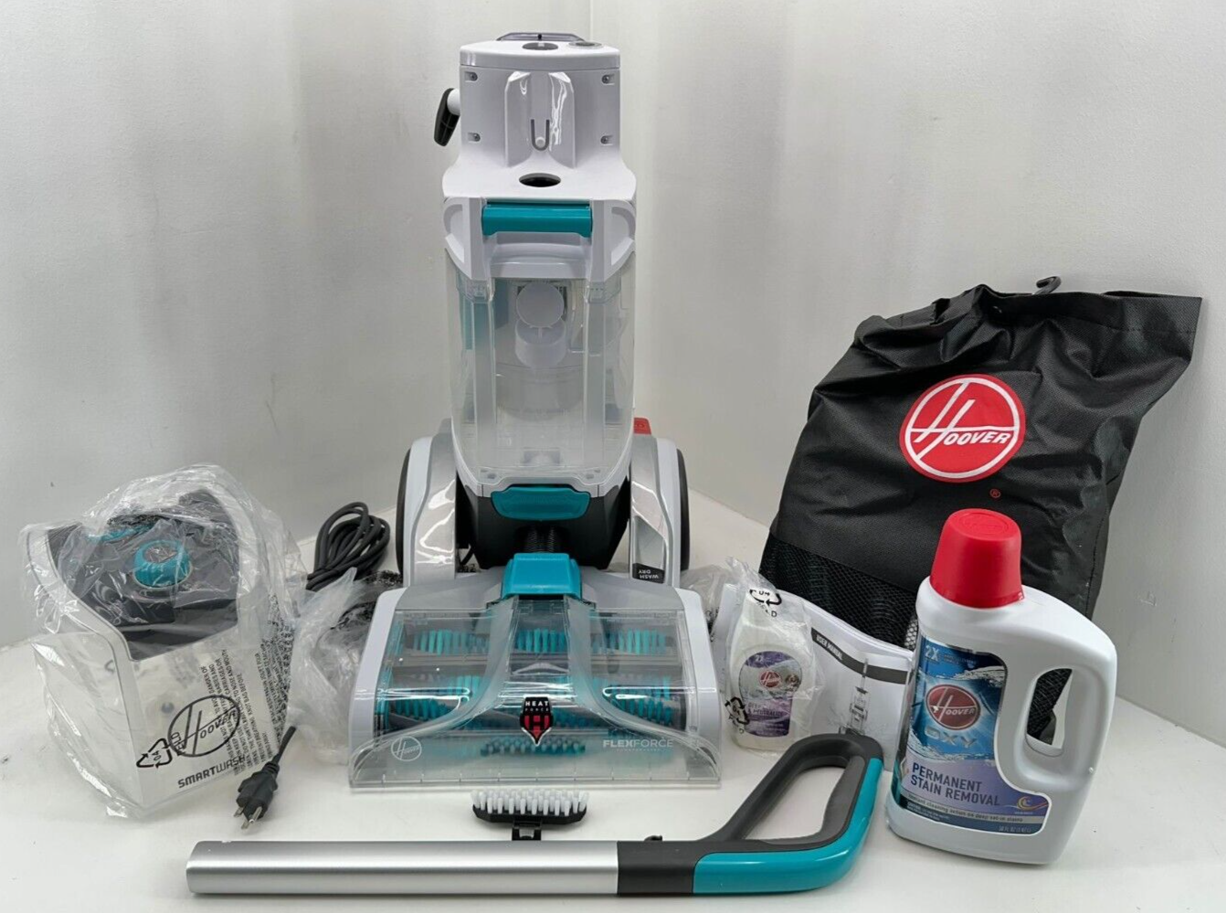 Hoover SmartWash Automatic Carpet Cleaner Machine w/ Bonus Solution ...