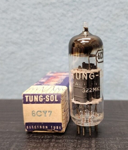 1- Tung-Sol 6CY7 Vacuum Tube NOS/NIB Tested D Getter | eBay