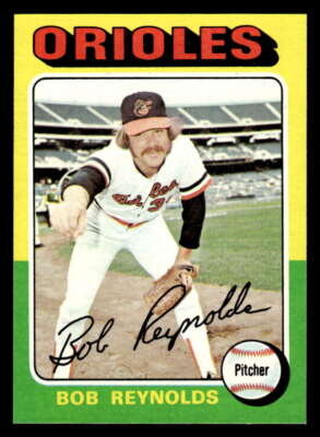 1975 TOPPS BOB REYNOLDS BALTIMORE ORIOLES #142 EX-MT X6080 | eBay