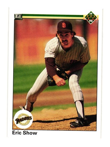 1990 Upper Deck #587 Eric Show San Diego Padres | eBay