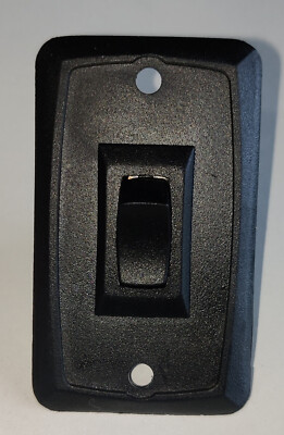 Sigma LR-20985 Momentary On/Off Rocker Switch w/ Faceplate - Black 13A ...