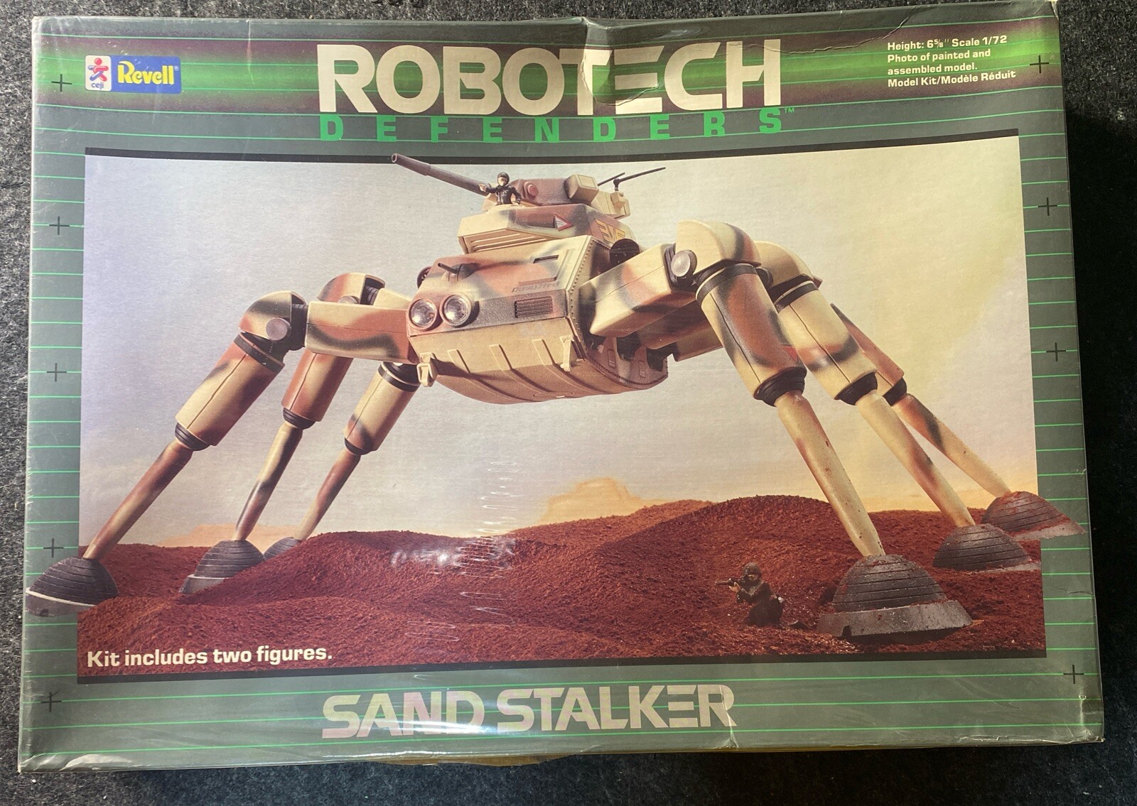 Revell Robotech Defenders Sand Stalker 1187 1/72 New Sealed Model Kit ...