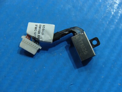 Dell Latitude 3379 13.3" Genuine Laptop DC IN Power Jack w/Cable PF8JG ...