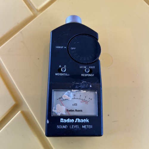 Vintage Realistic Radio Shack Sound Level Meter 33-2050 Works | eBay
