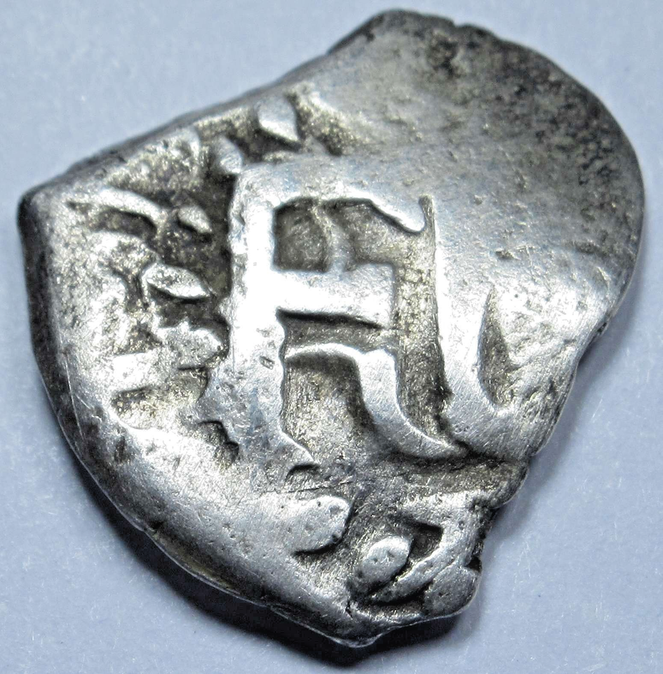 1700's Spanish Bolivia 1/2 Reales Genuine Antique Pirate Treasure Cob ...