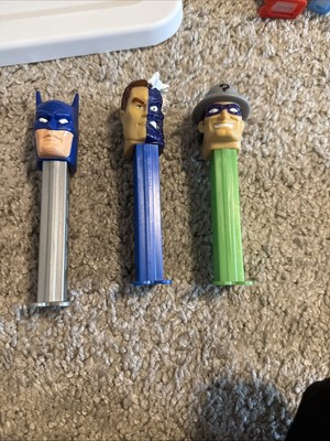 PEZ Dispenser JUSTICE LEAGUE Batman/3pc Riddler Two-Face Batman from ...