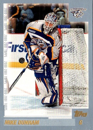 2000 Topps Mike Dunham #102 Nashville Predators Hockey Card | eBay