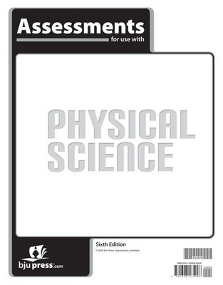 BJU Physical Science Assessments (515510) | eBay