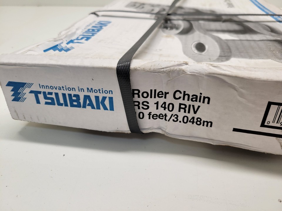 NEW IN BOX! TSUBAKI ROLLER CHAIN RS-140-RIV | eBay