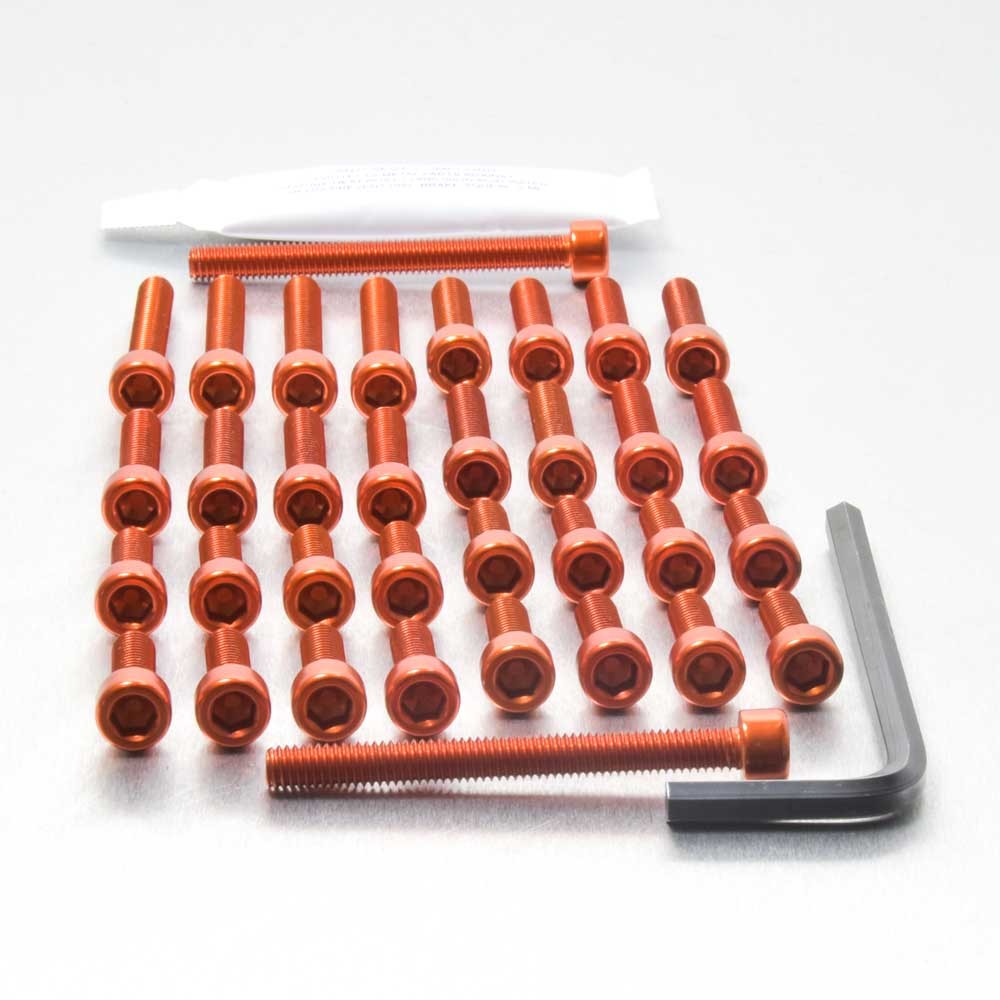 Screws Kit Engine Daytona 900-1200 Race Spec Orange | eBay