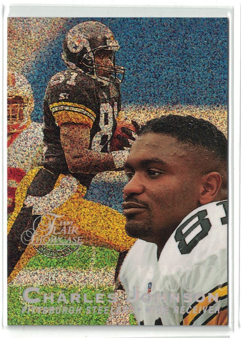 1997 Flair Showcase Row 0 Charles Johnson Pittsburgh Steelers #107 | eBay