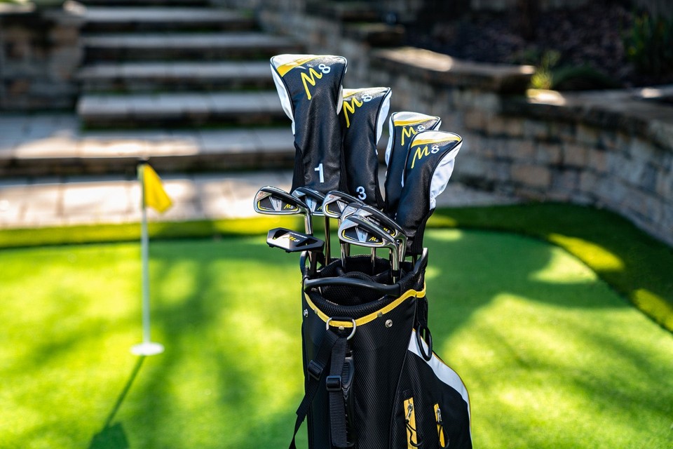 Precise M8 Mens 17 Piece Complete Right Hand Golf Clubs Package Set ...