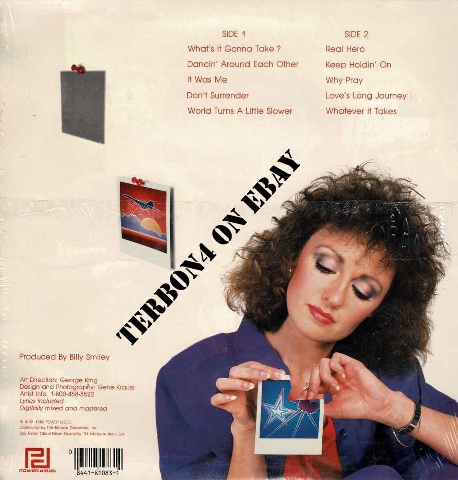 Angie Lewis What's It Gonna Take lp Geoff Moore + Bonus | eBay