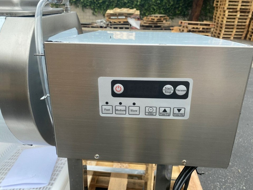 Meat Poultry Tumbler Marinator Mixer Machine S/S with Bloating 110V ...