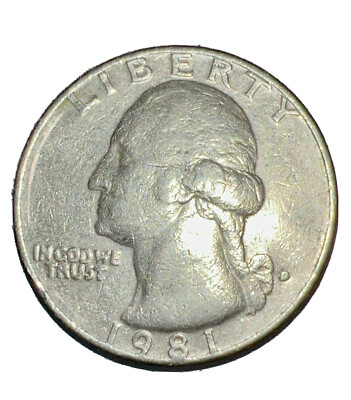 1981 D Quarter Multiple Error Filled D Cut Off Date | eBay