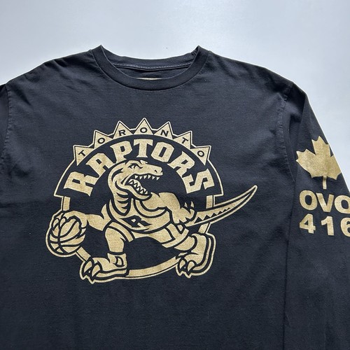 2014 OVO Toronto Raptors NBA Graphic Long Sleeve Men's Large Limited ...