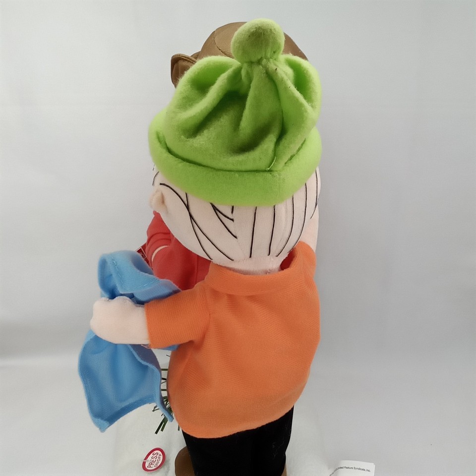 Vintage Christmas Musical Plush Gemmy Charlie Brown & Linus Peanuts ...