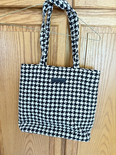 Vera Bradley Houndstooth Tote Lightly Used | eBay