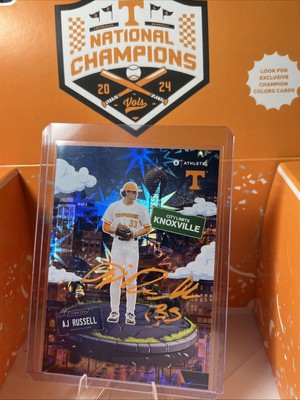 AJ Russell 2025 Onit Athlete Tennessee Volunteers Baseball City Limits ...