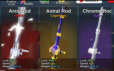 Fish It! Fish It 🦈 - Ares Rod,Astral Rod,Random Item [Instant] ⚡ | eBay