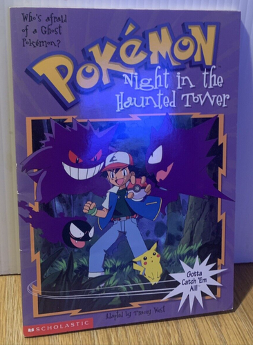 pokemon night in the haunted tower book scholastic @1999 | eBay