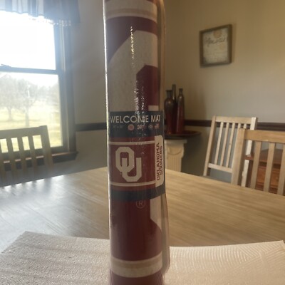 NEW Oklahoma Sooners ~ Official NCAA 20x30 Welcome Door Mat Rug | eBay