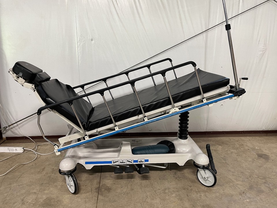 Stryker 1068 Head/Neck/Eye Surgery Stretcher w/Pad, IV Pole | eBay