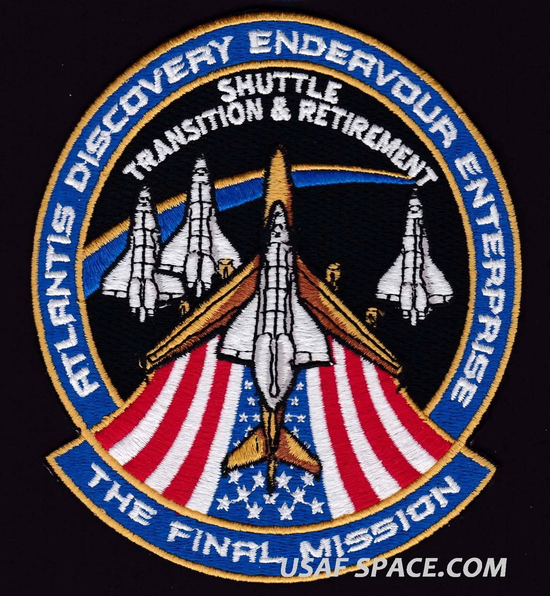 Final Space Shuttle Patches
