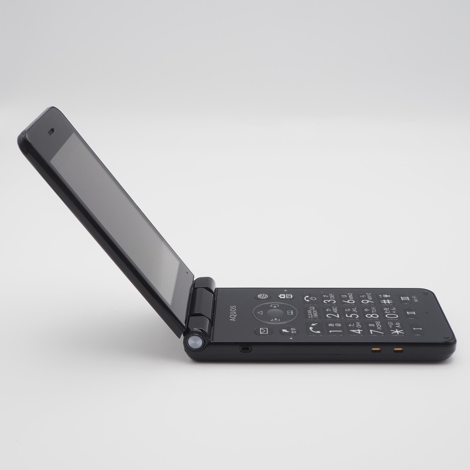 [Near Mint] SHARP AQUOS Keitai 2 601SH 602SH Unlocked SIM Flip Black ...