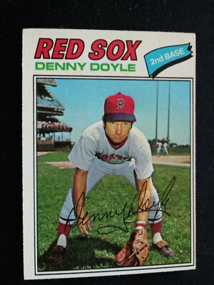 1977 Topps Baseball Card # 336 Denny Doyle - Boston Red Sox | eBay