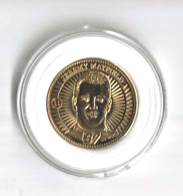 1998 Pinnacle Mint GOLD ARTIST PROOF COIN ("1 of 100") #11 Jeremy ...